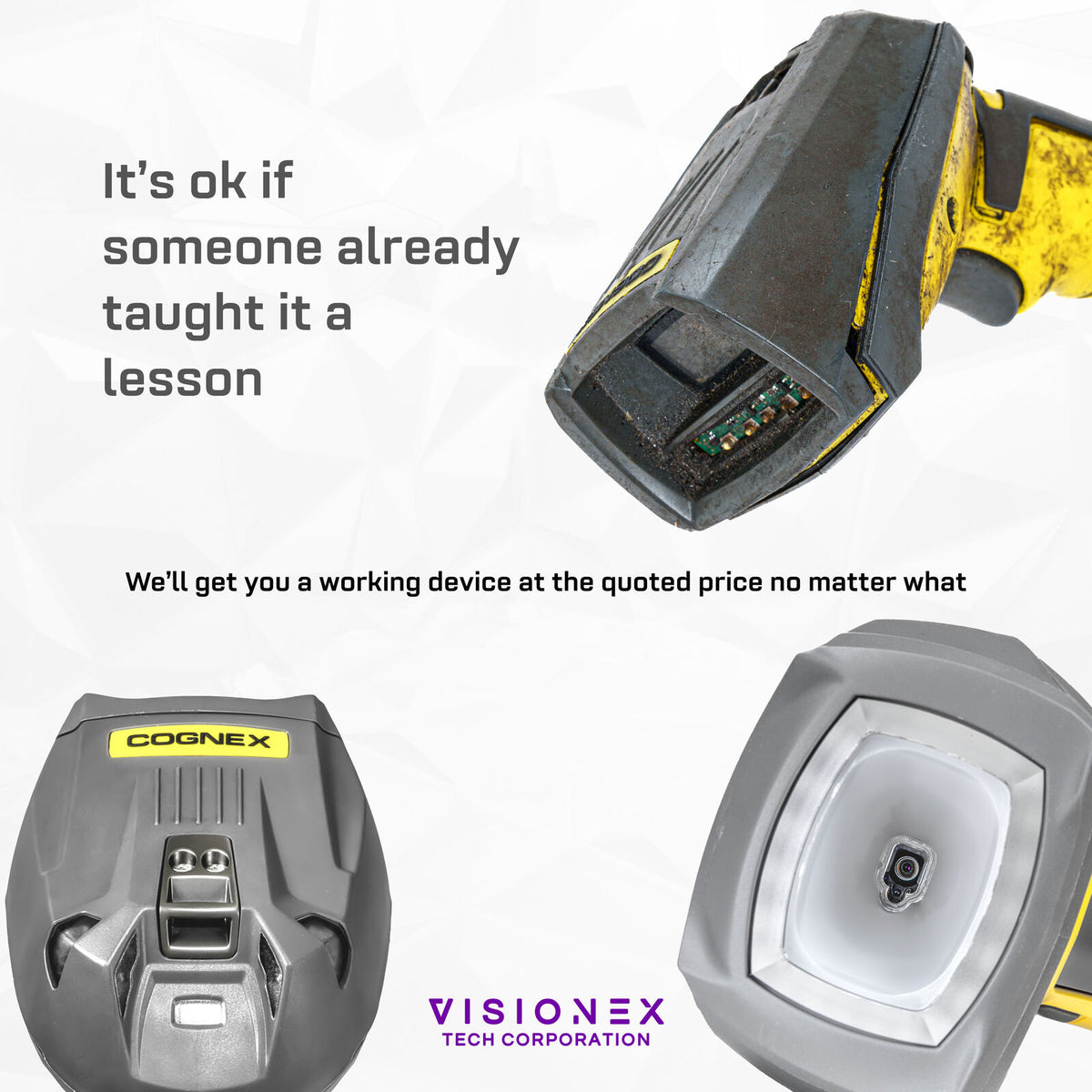 Repair Evaluation - 1 Day Repair + Calibration - DM8600 or any Dataman – Visionex Tech Corporation